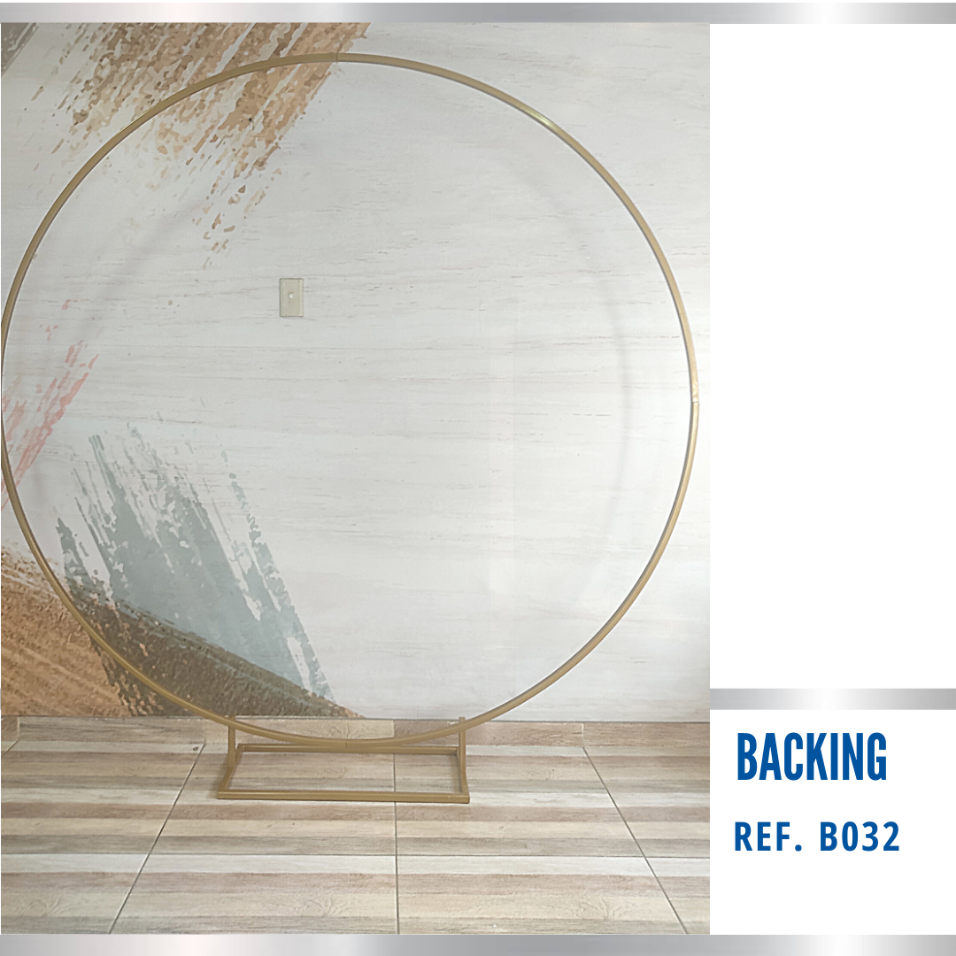 Ref. B013 Backing Circular Diametro 1.80 y 2M – Móbiliario Lafer